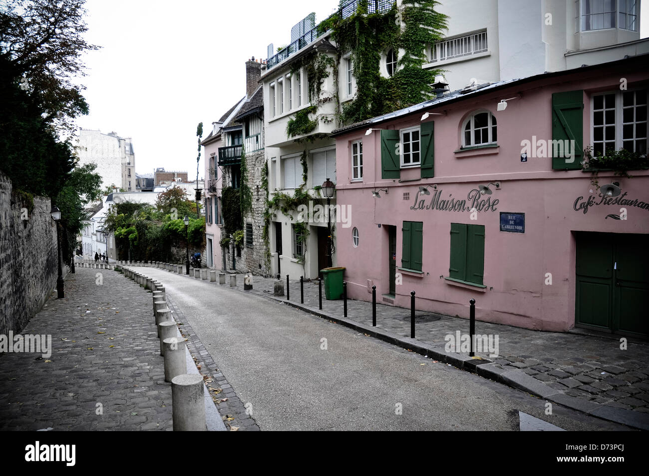 Streets of Montmartre, Paris Stock Photo - Alamy