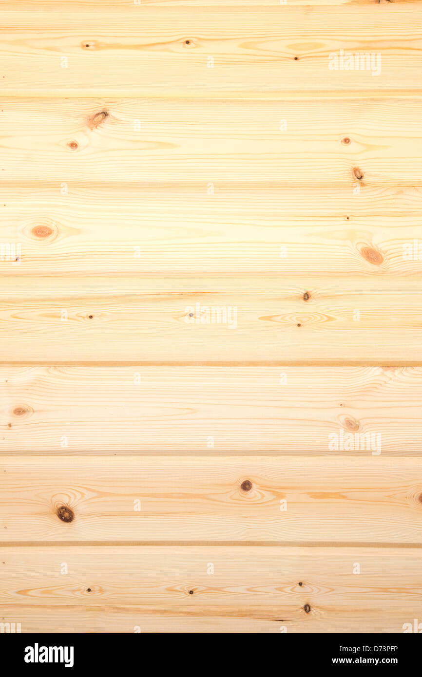 Wooden texture (surface, background) close up. Beige pine planks ...