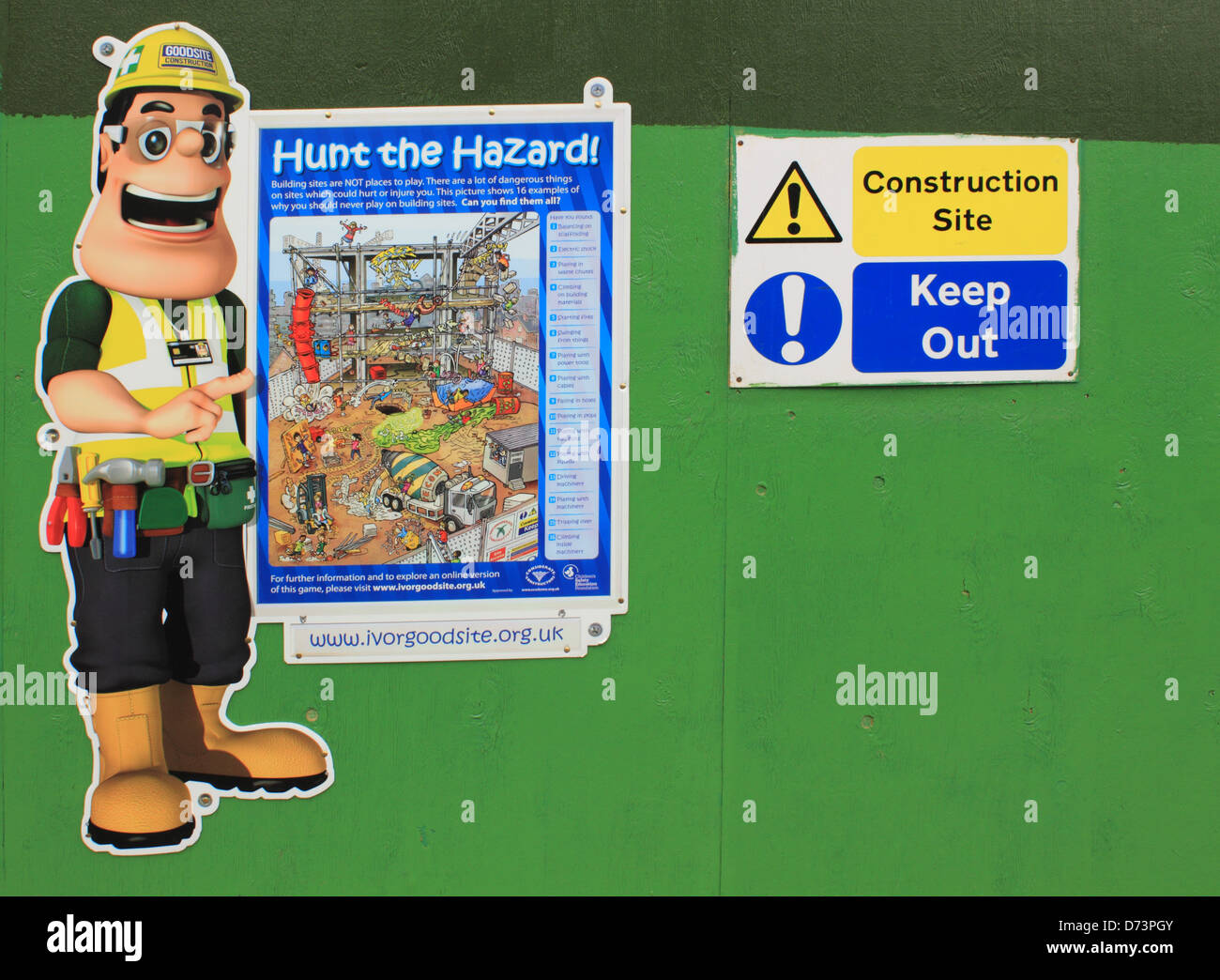 Construction Hazard Cartoon