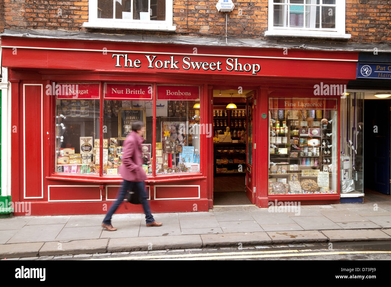 The York Sweet Shop, Low Petergate, York, Yorkshire UK Stock Photo - Alamy