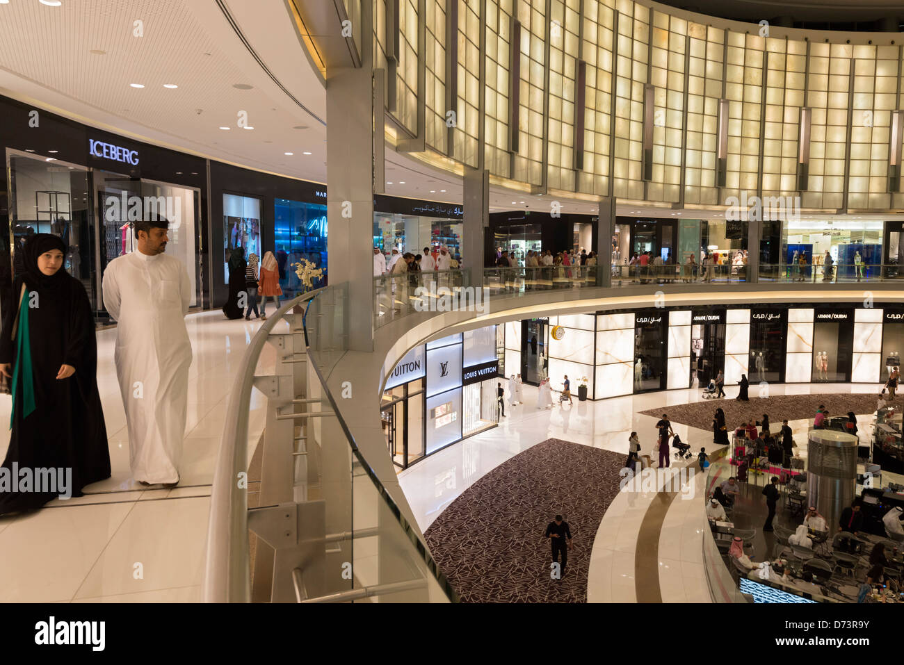 interior of Dubai Mall in United Arab Emirates UAE Stock Photo - Alamy