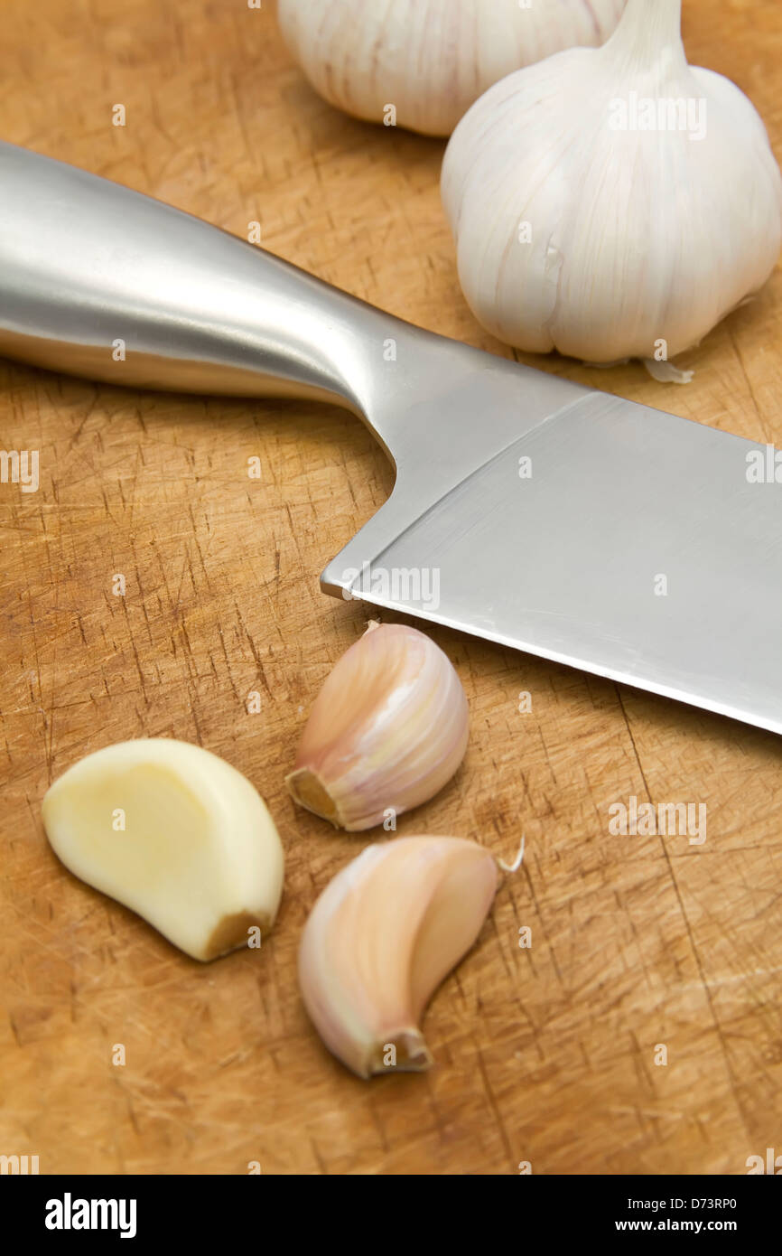 Garlic knife hi-res stock photography and images - Alamy
