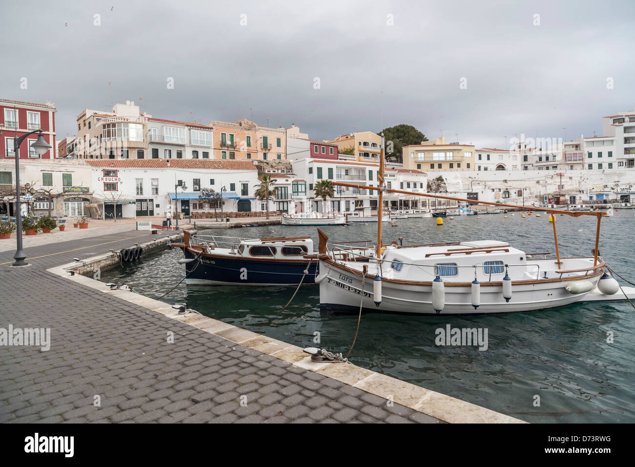 es castell,menorca,balearic islands,spain Stock Photo - Alamy