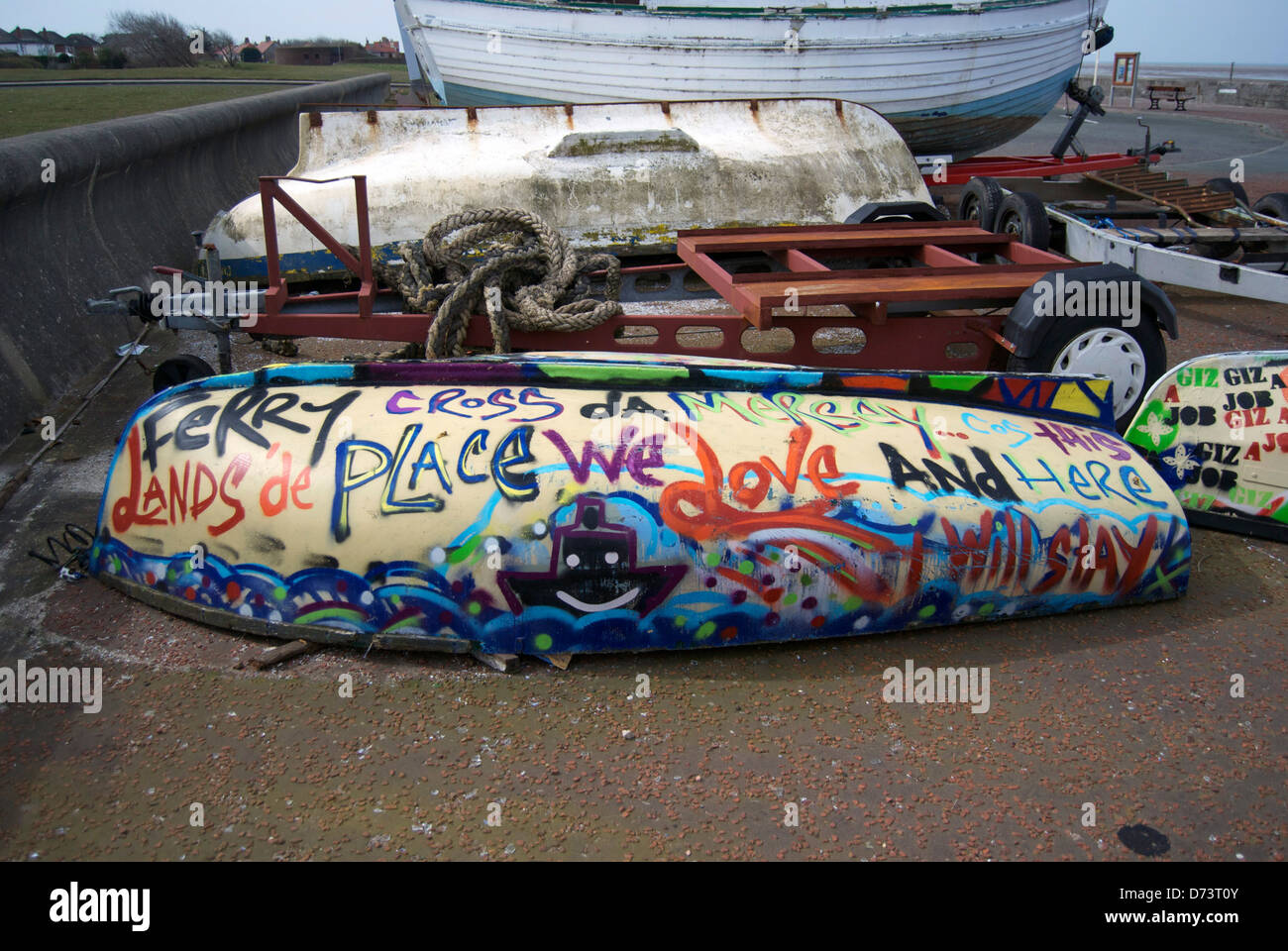 Graffiti ship hi-res stock photography and images - Alamy