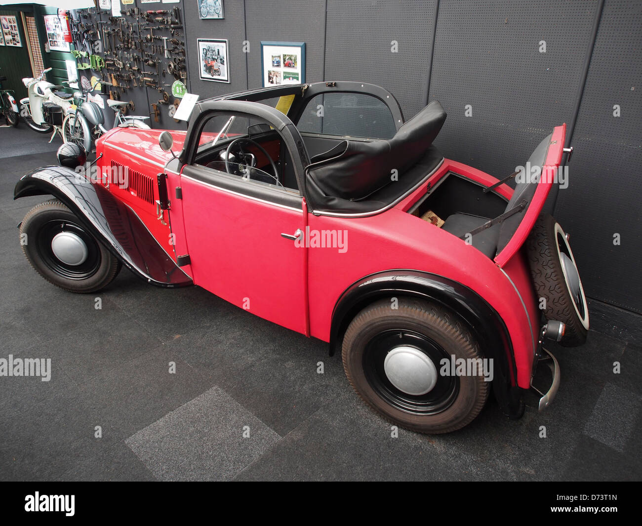 The 1933 DKW F3 is a compact, front-wheel-drive car produced by the ...