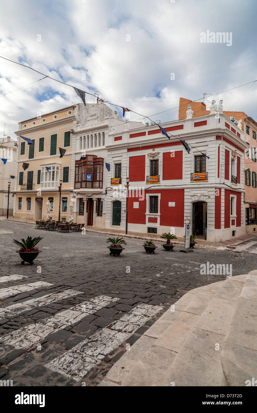port mahon,balearic islands,spain Stock Photo - Alamy