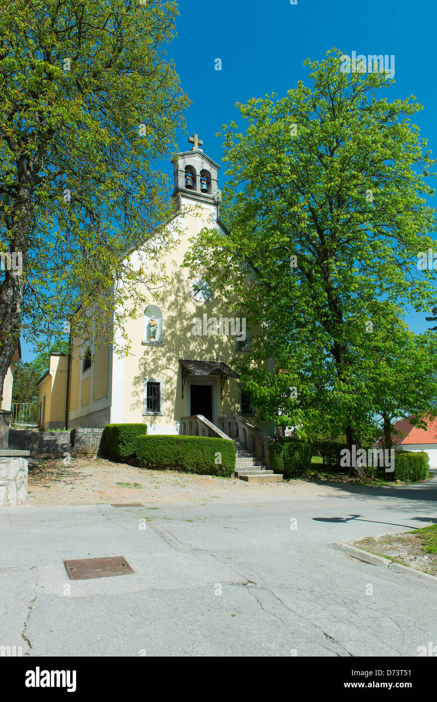 Little church landscape hi-res stock photography and images - Alamy