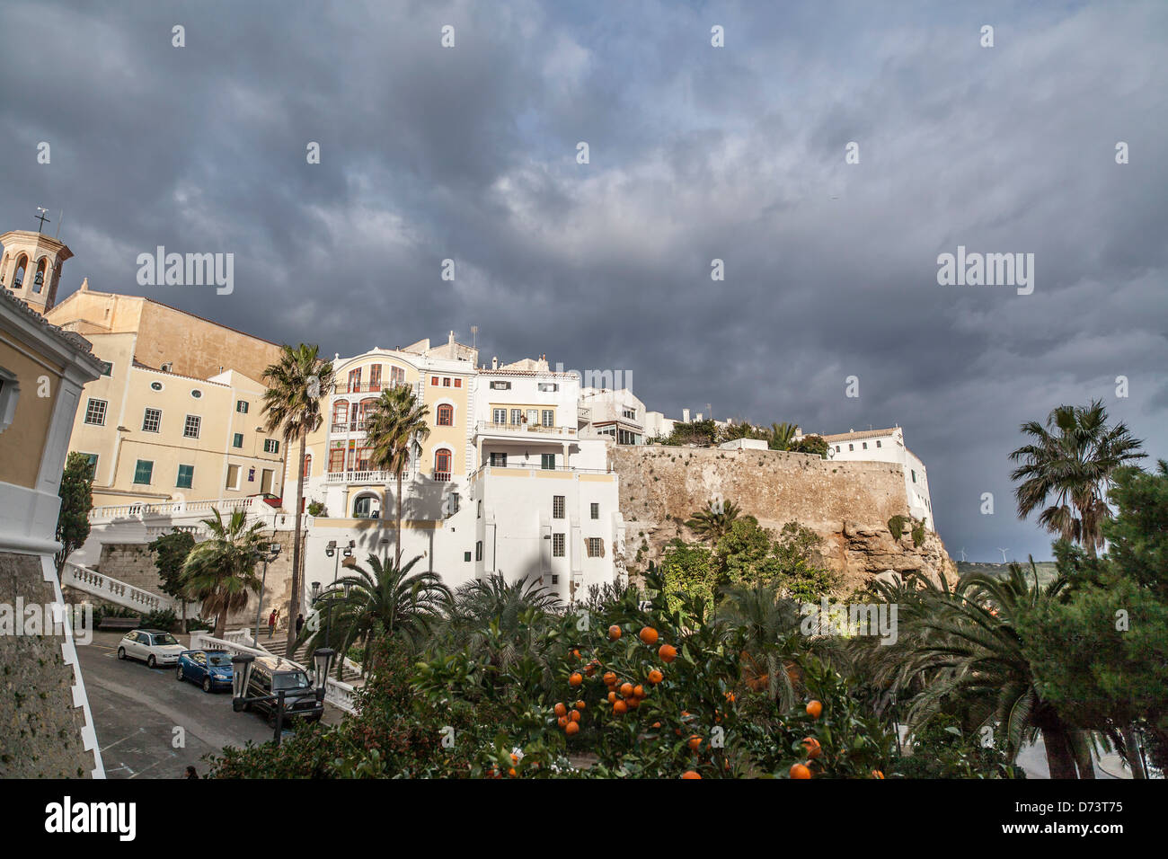 port mahon,balearic islands,spain Stock Photo - Alamy