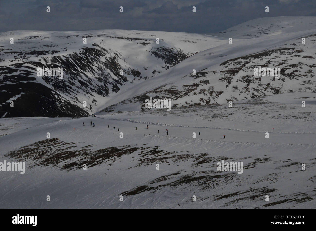 The Glass Maol Traverse Stock Photo - Alamy