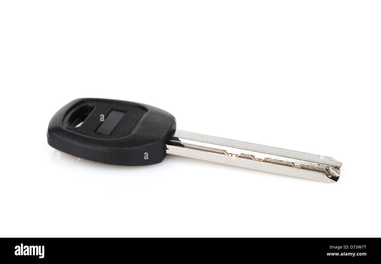 Door key. Isolated on white background Stock Photo - Alamy