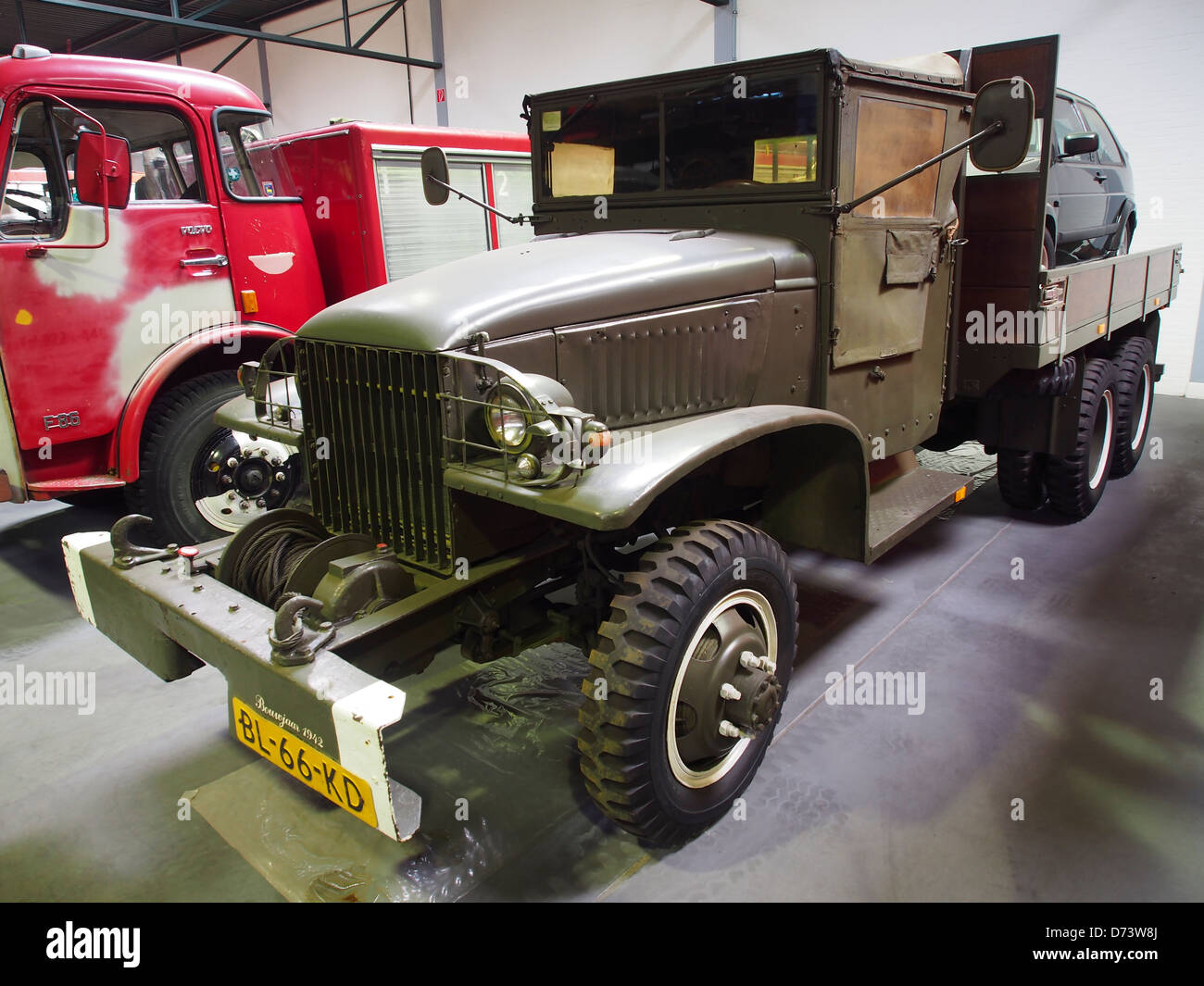 The 1942 ex-military GMC truck was designed for military transport ...