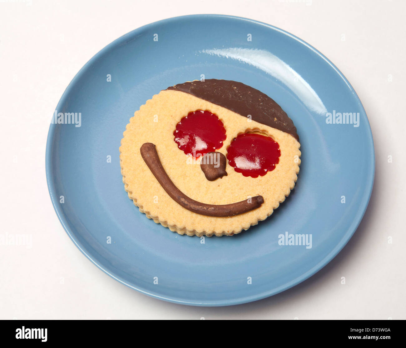 funny cookies with faces Stock Photo - Alamy
