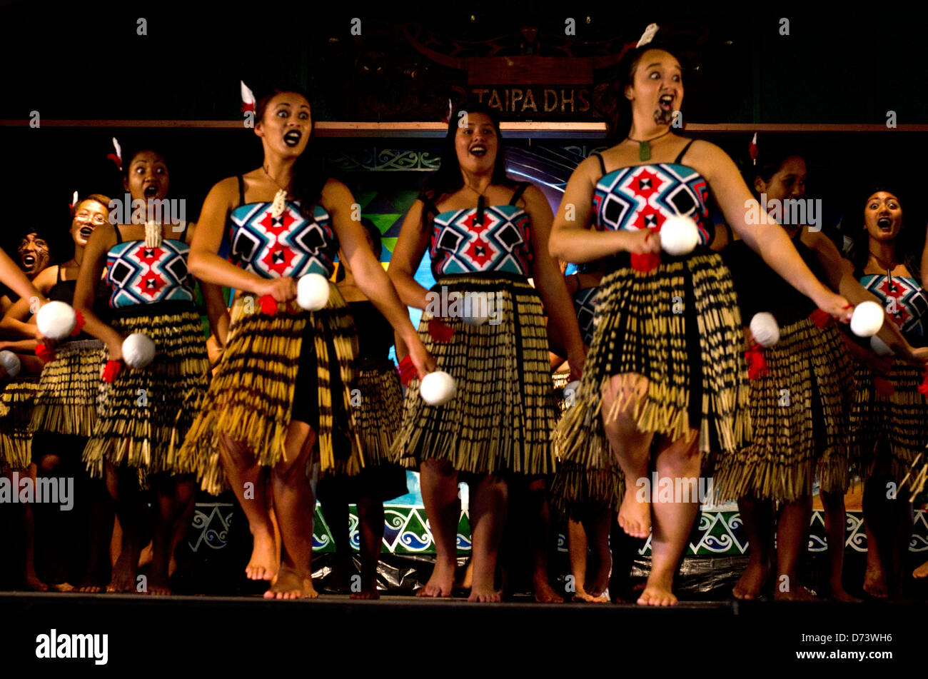 Maori People War Dance High Resolution Stock Photography and Images - Alamy