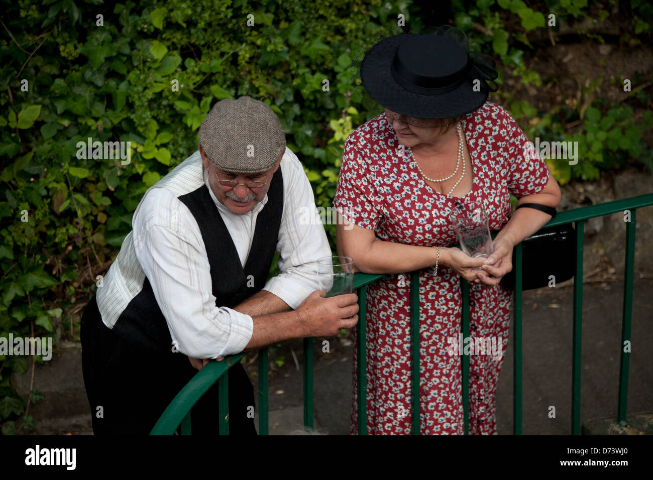 1940's Day WW11 military reenactment at National Tramway Museum, Crich ...