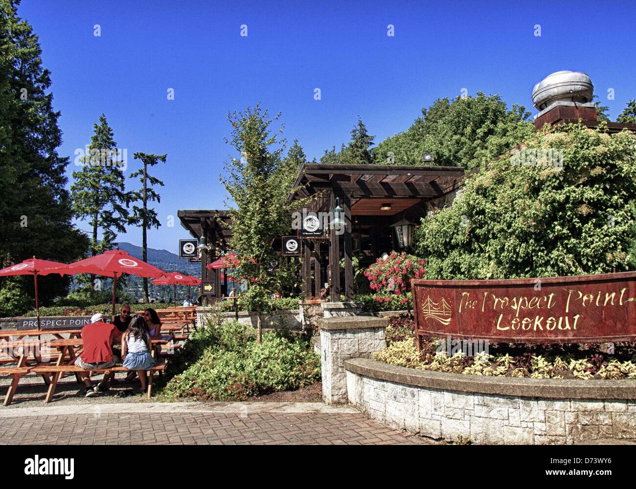 July 8, 2012 - Vancouver, British Columbia, CANADA - The entrance to ...