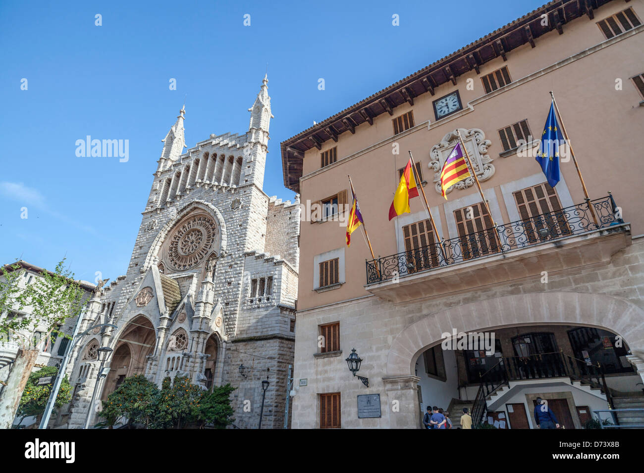Soller church hi-res stock photography and images - Alamy