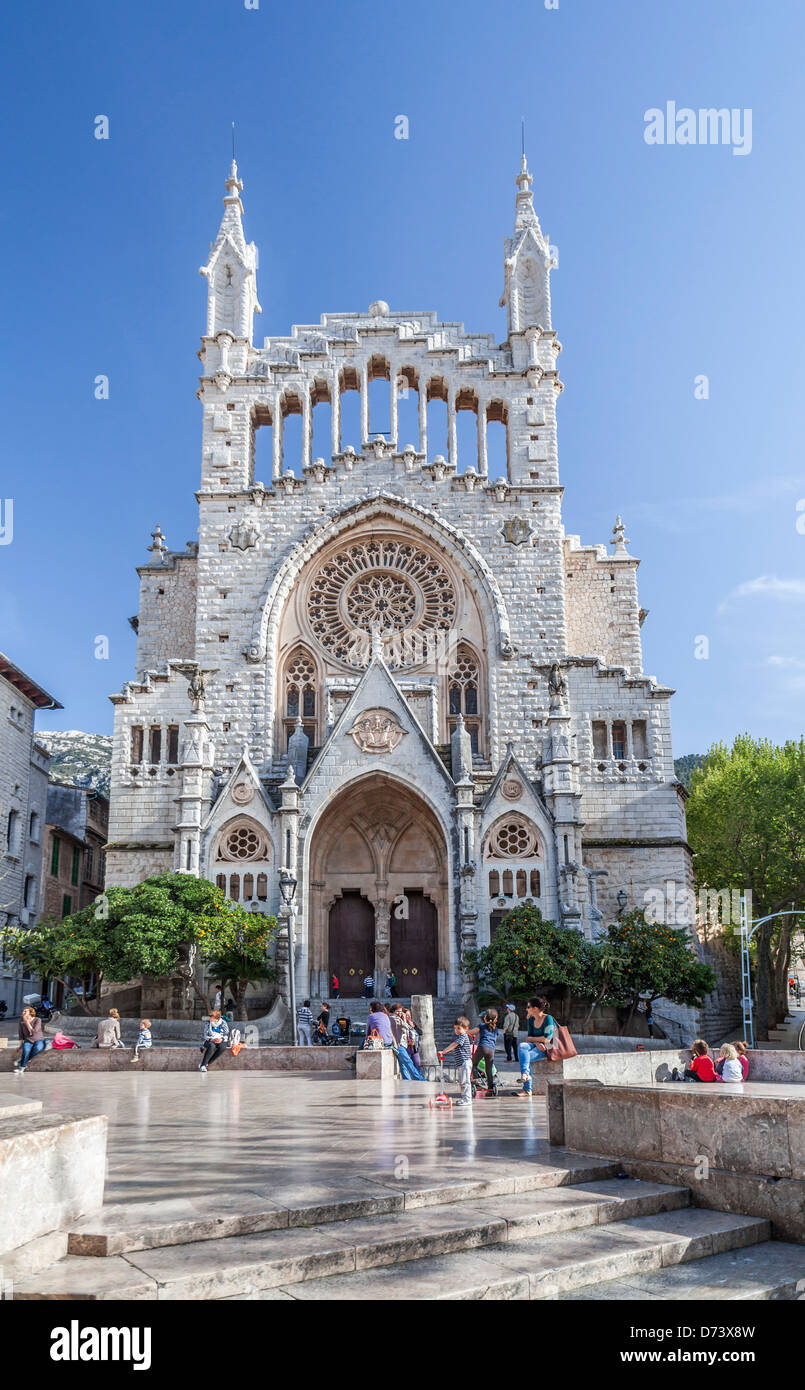 Soller church hi-res stock photography and images - Alamy