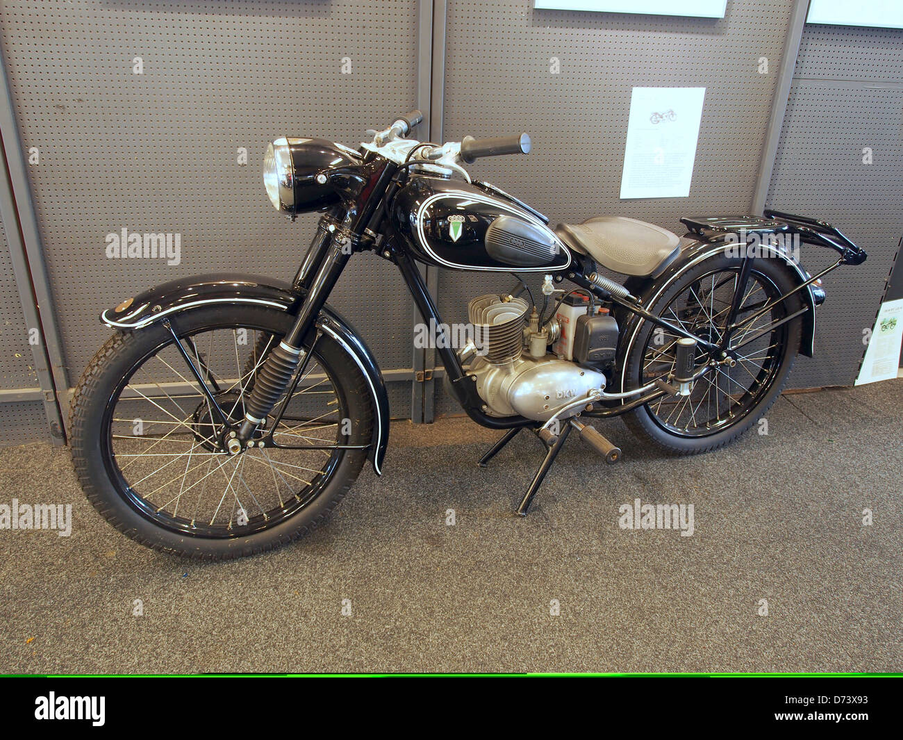 The 1952 DKW RT 125 W is a German motorcycle known for its lightweight ...