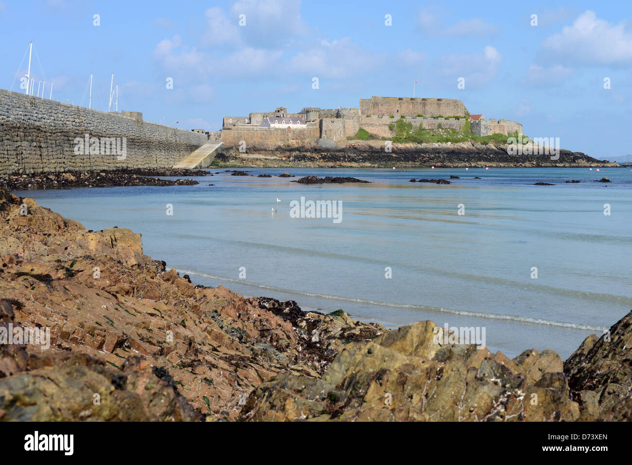 Guernsey castle cornet hi-res stock photography and images - Alamy