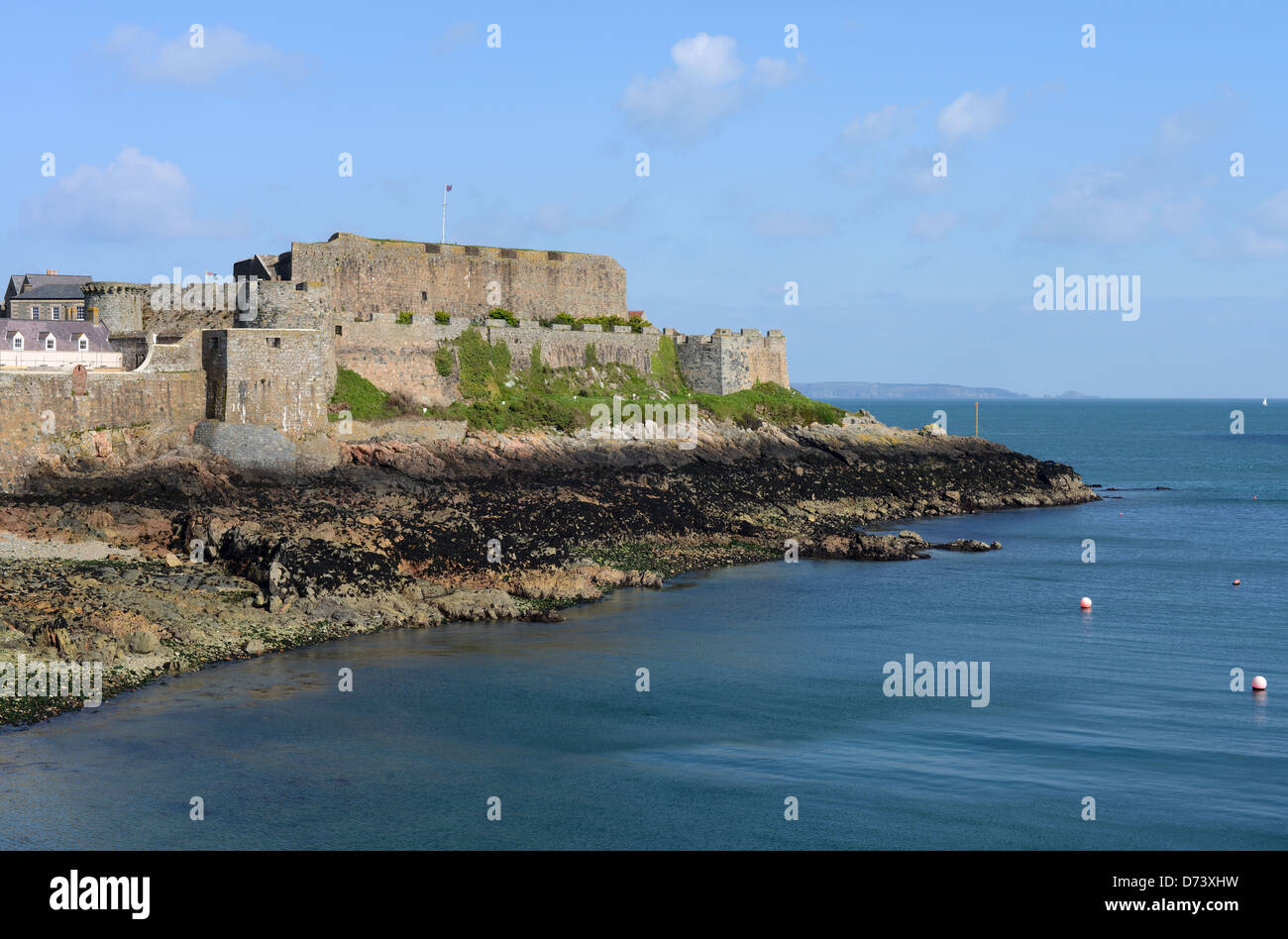 Guernsey castle cornet hi-res stock photography and images - Alamy