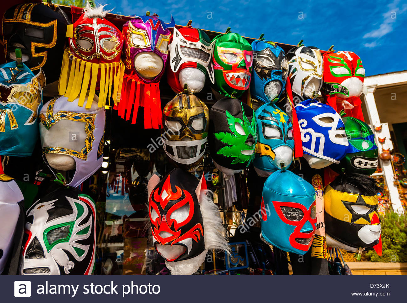 Mexican Wrestling Masks Stock Photos & Mexican Wrestling Masks Stock ...