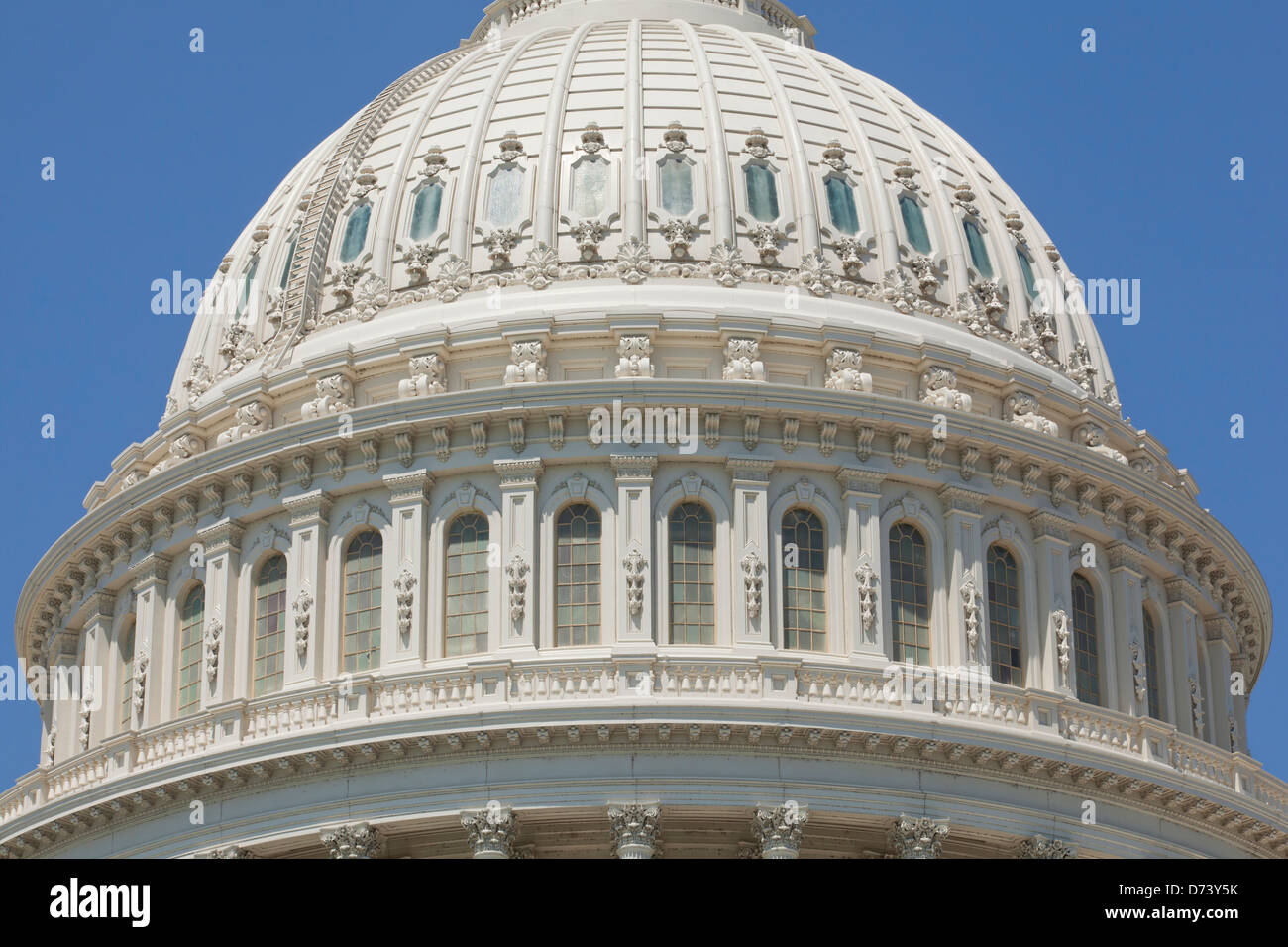 US Capitol building dome, Washington DC Stock Photo - Alamy