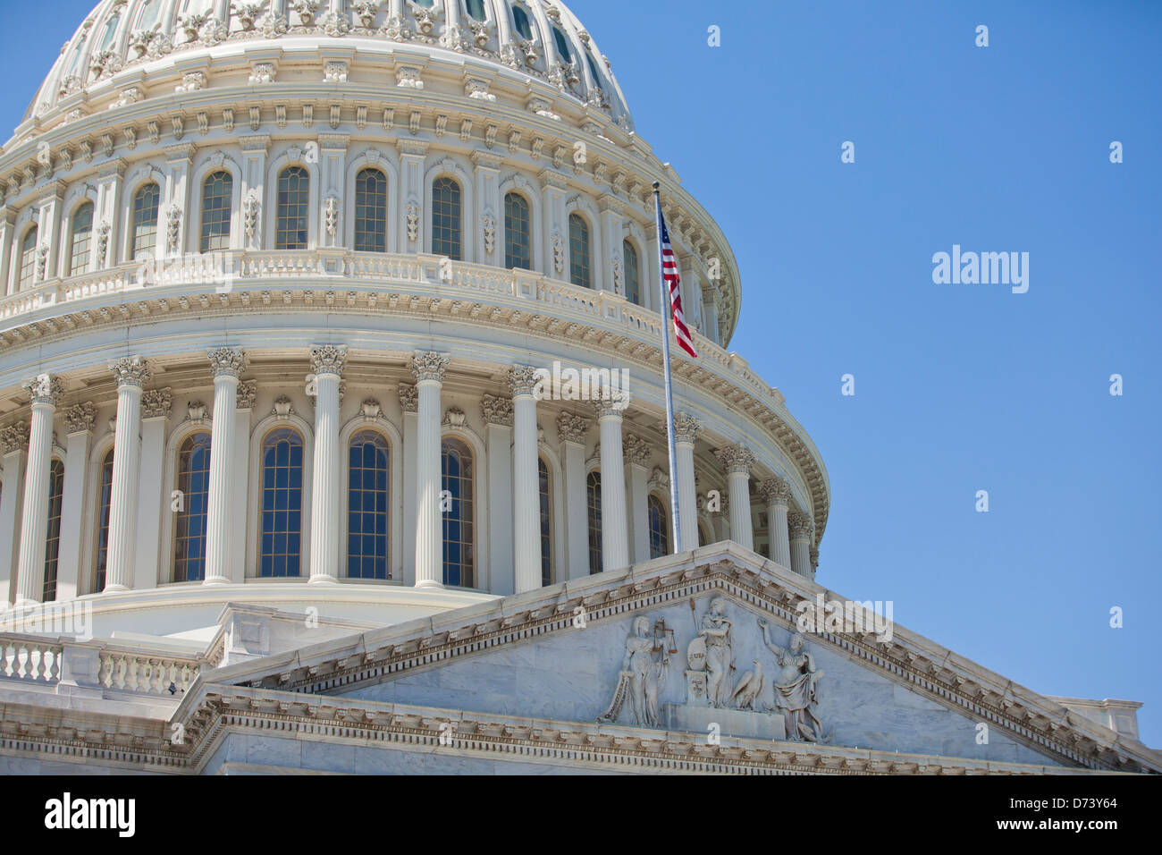 Us capitol building dome hi-res stock photography and images - Alamy