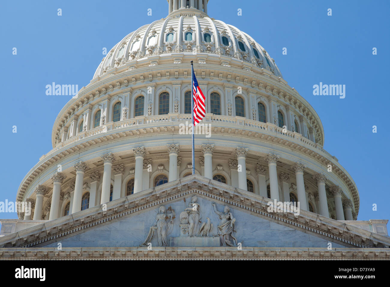 US Capitol building dome, Washington DC Stock Photo - Alamy
