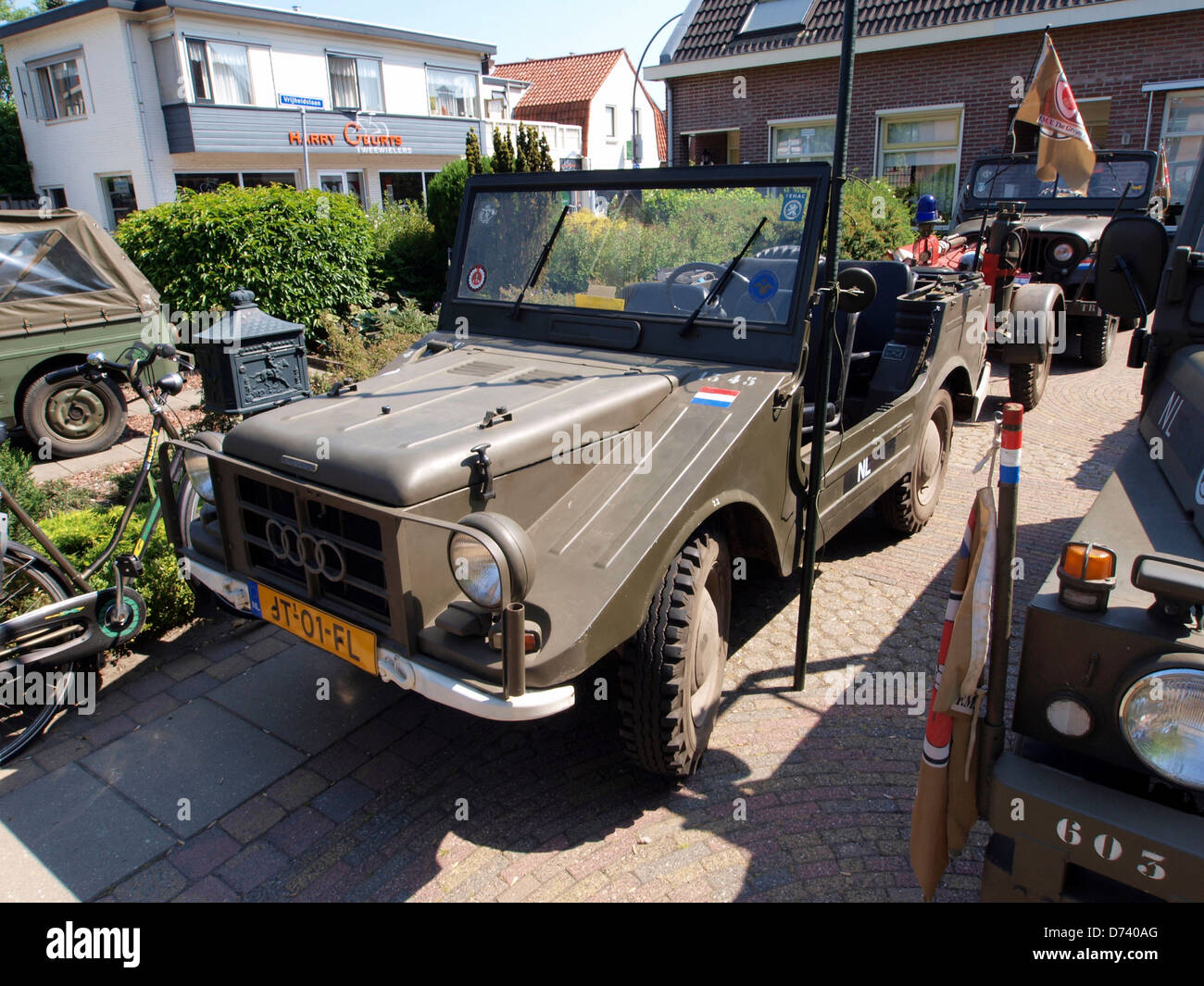 The 1964 Auto Union Munga is a versatile all-terrain military vehicle ...