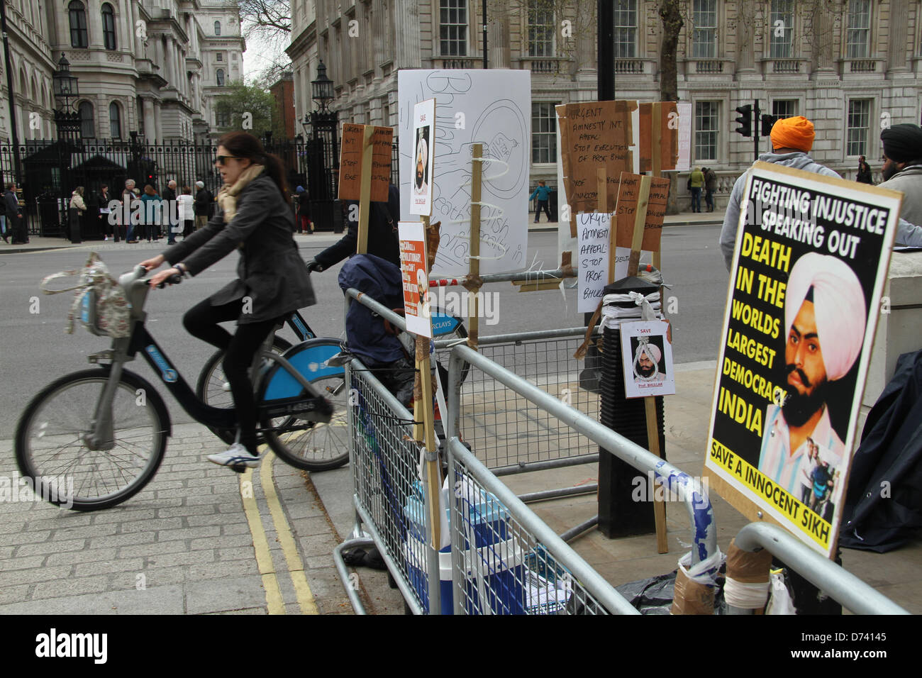 Protest bhullar hi-res stock photography and images - Alamy