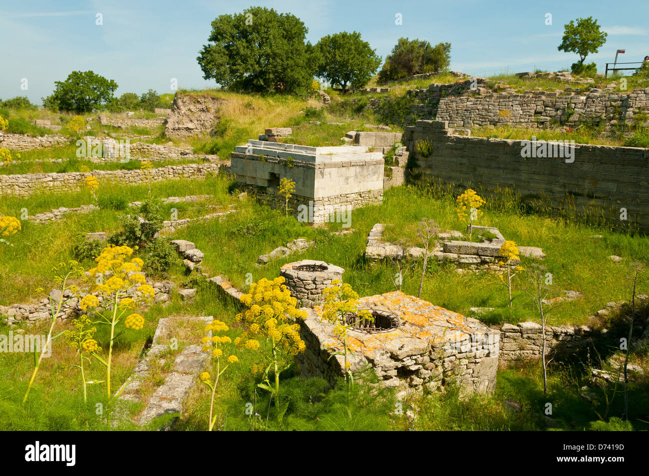 Archaeological site of troy hi-res stock photography and images - Alamy