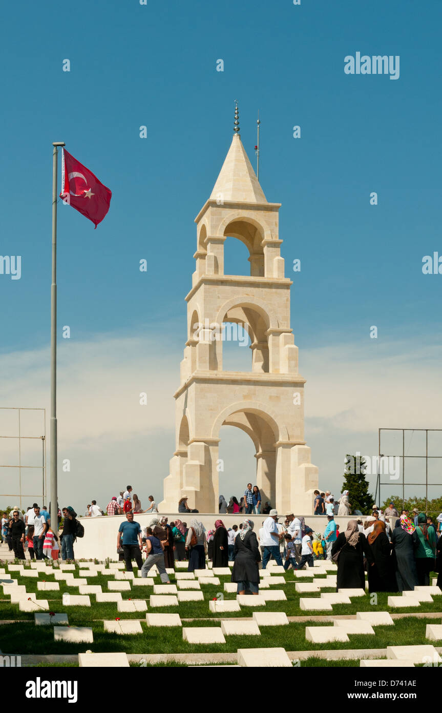 Turkish 57th Regiment Memorial, Gallipoli, Turkey Stock Photo - Alamy