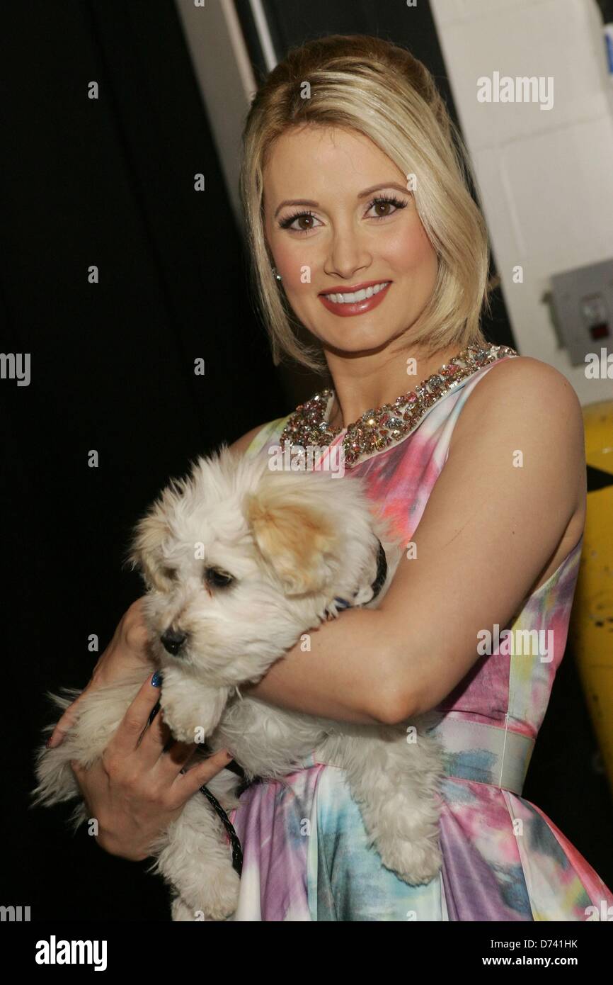 Las Vegas, NV April 28, 2013. Holly Madison, Cosmo (dog) in attendance ...