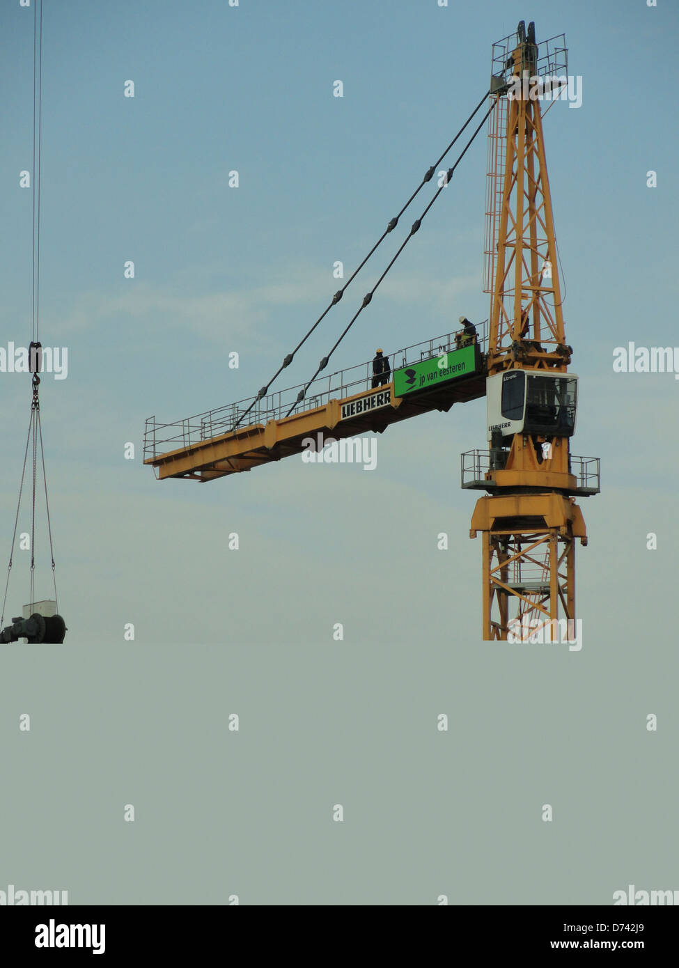 Liebherr crane hi-res stock photography and images - Alamy