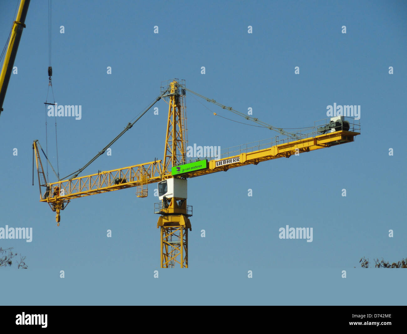The assembly of a Liebherr tower crane involves precise engineering and ...