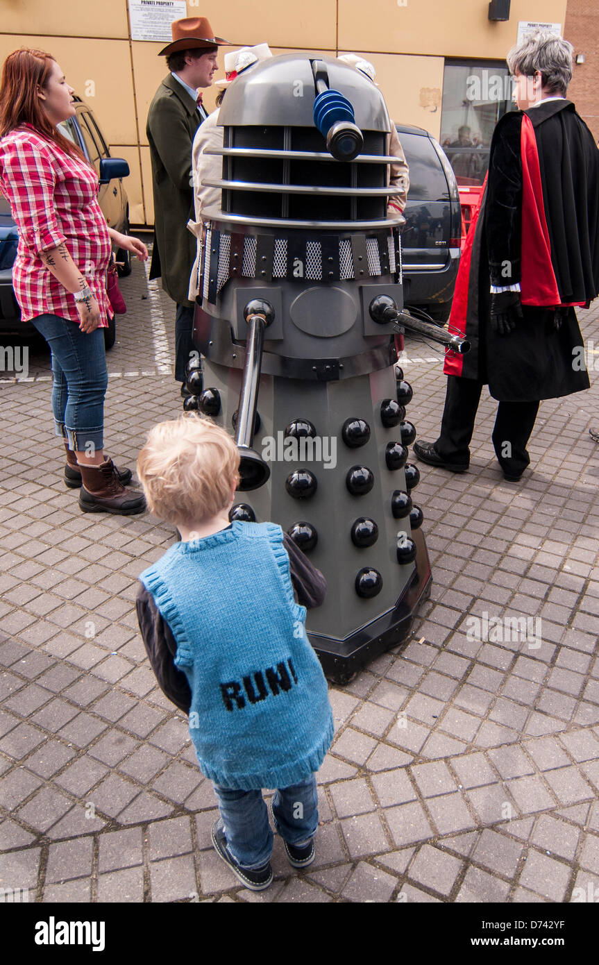 Stratford, London, UK, 28 April 2013. Participants in the annual SCI-Fi ...