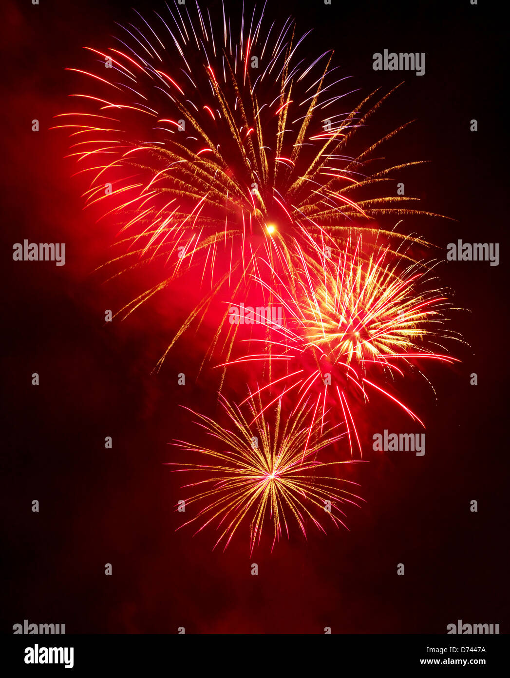 Show large colorful fireworks in hi-res stock photography and images ...