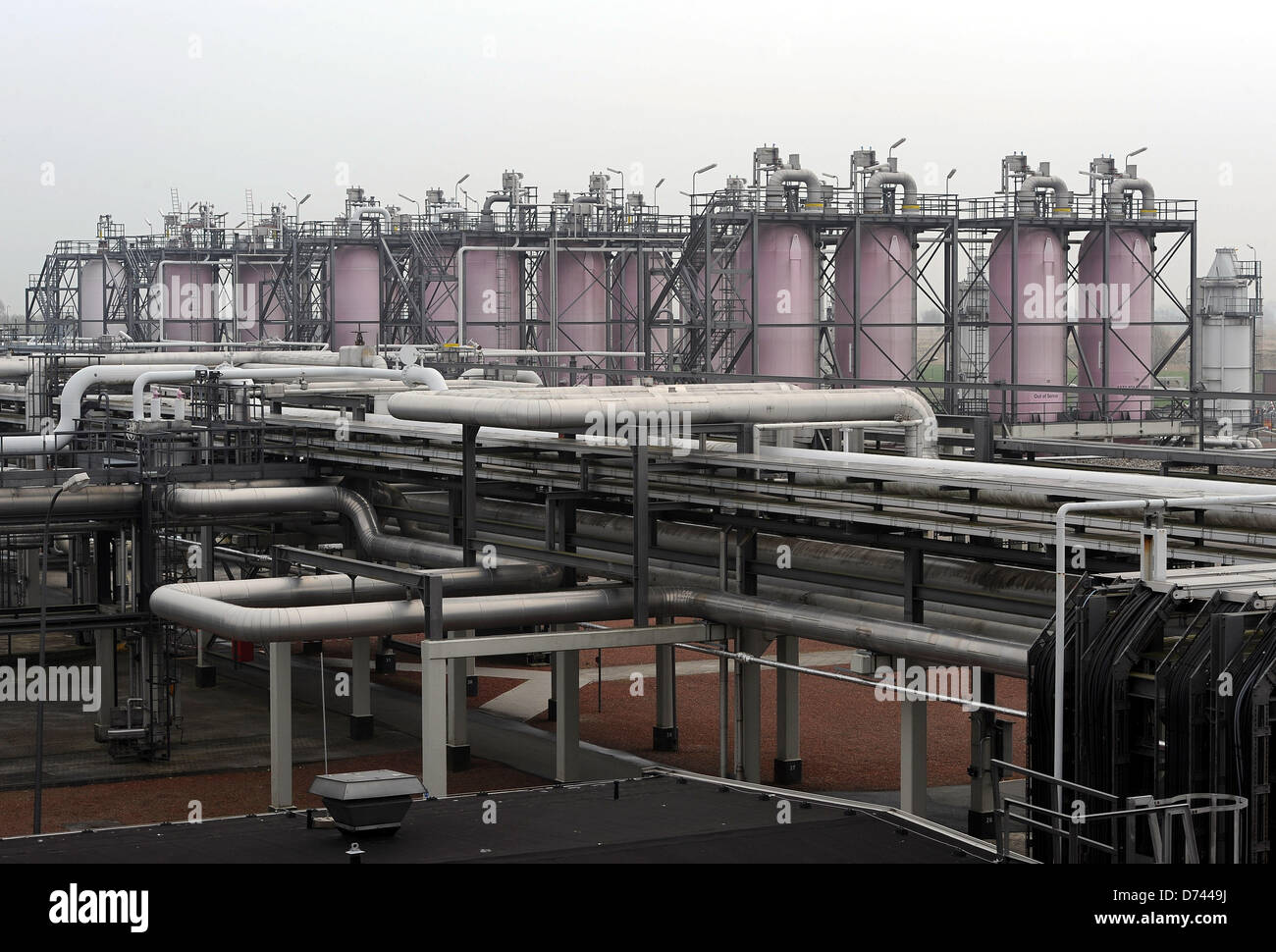 FILE - A file photo dated 25 April 2013 shows one part of the Gas ...