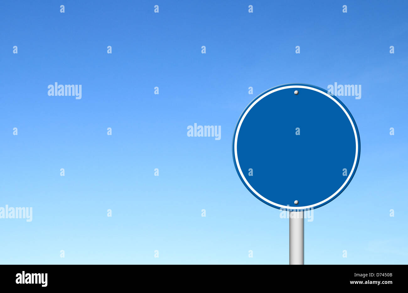 Blank do not enter circle sign hi-res stock photography and images - Alamy
