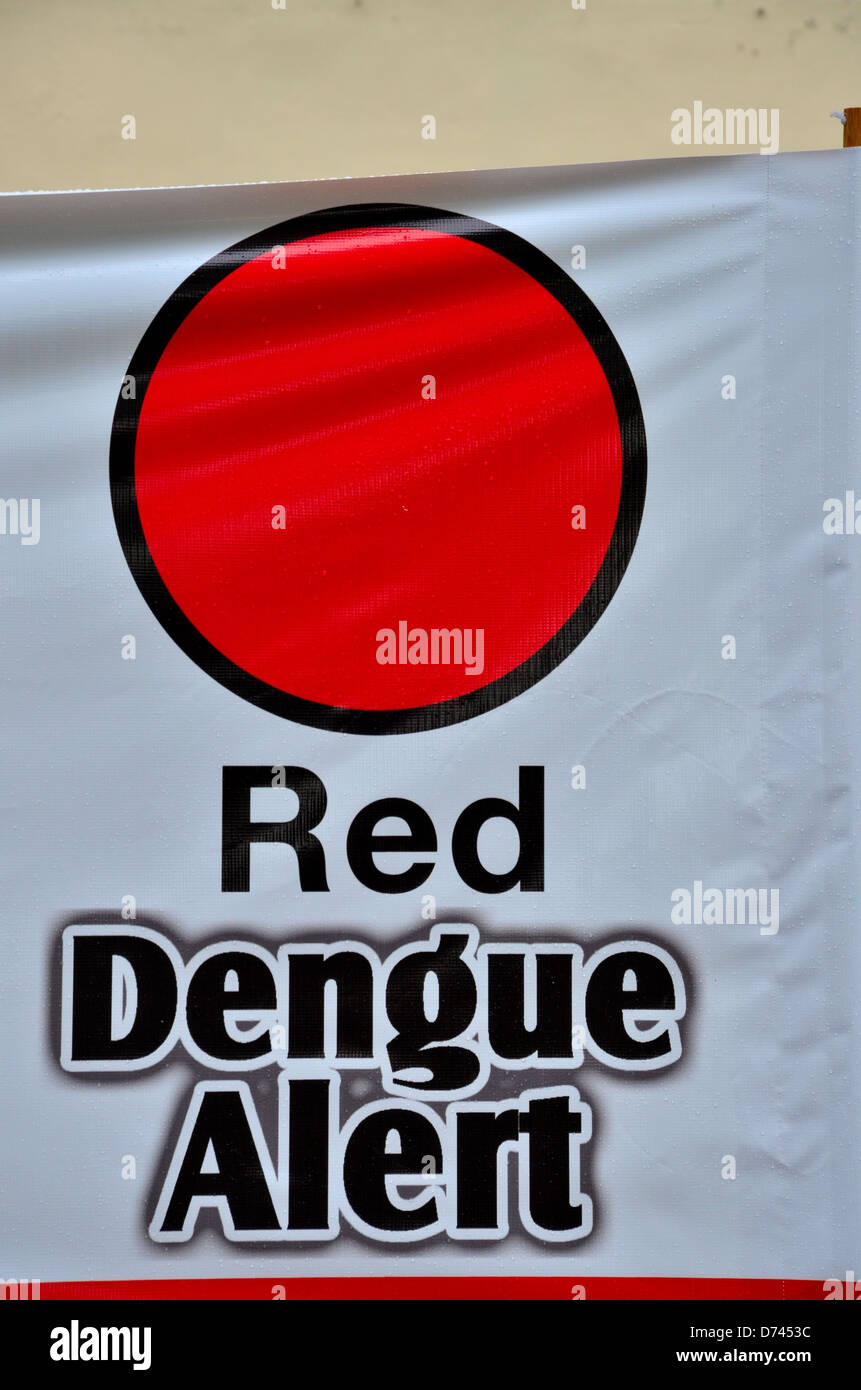 Anti dengue fever campaign poster, Singapore Stock Photo - Alamy