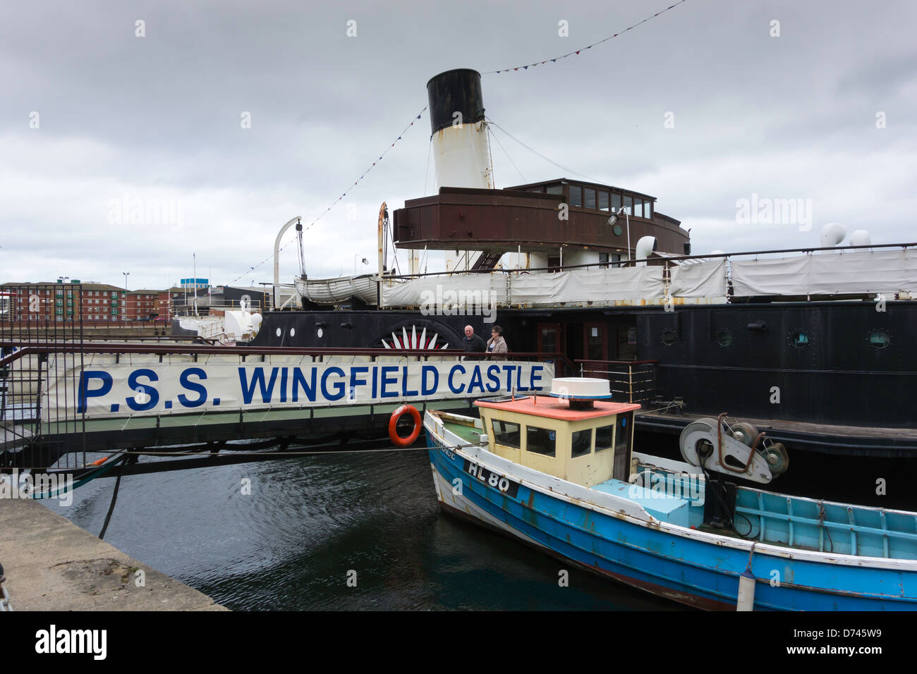 PSS Wingfield Castle paddle steamer built Hartlepool 1934 now a ...