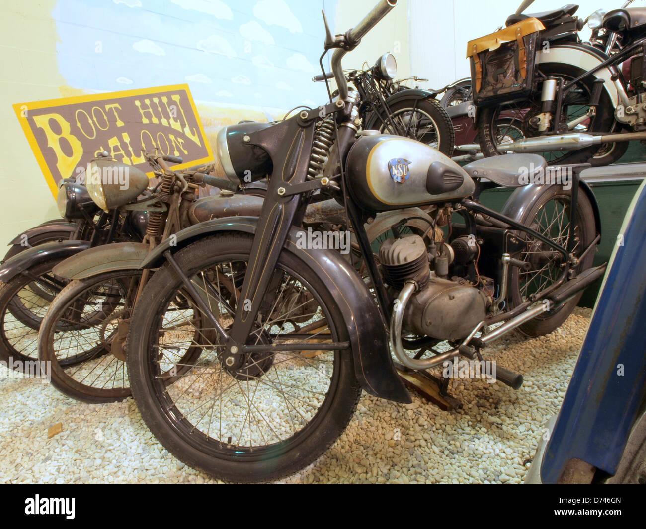 Old nsu motorcycle hi-res stock photography and images - Alamy