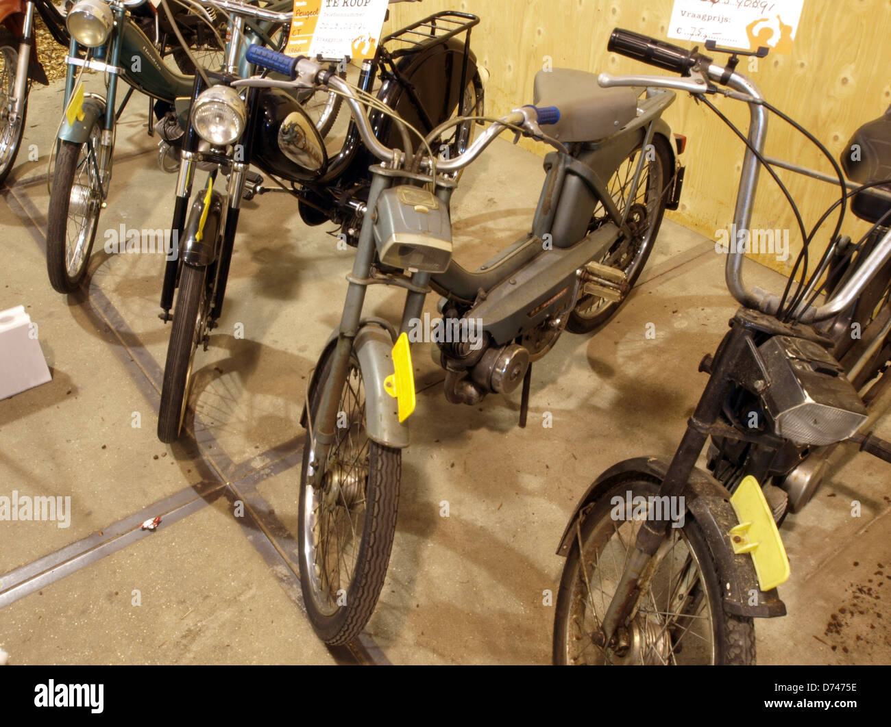 The Peugeot moped is a compact two-wheeled vehicle designed for urban ...