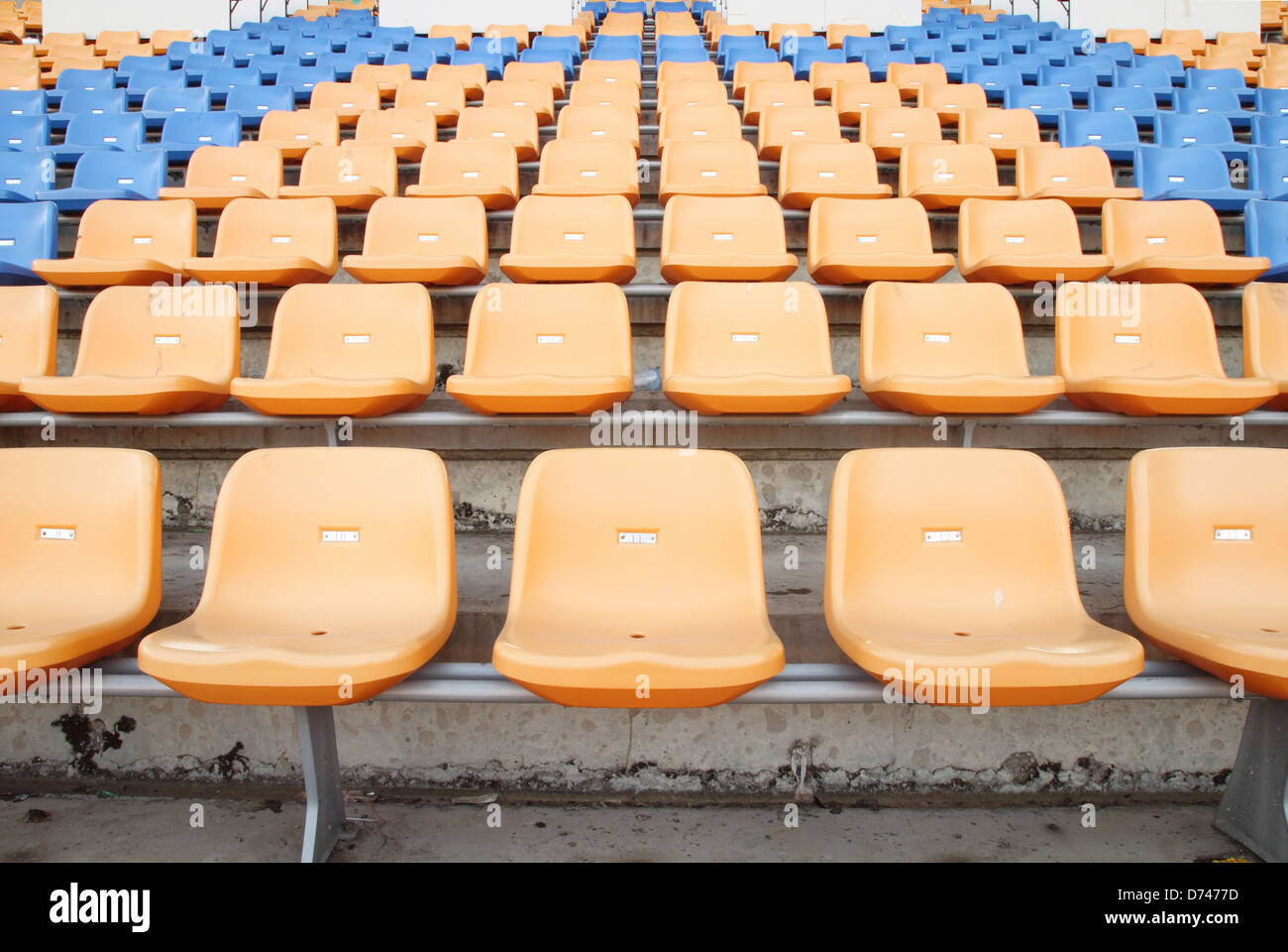 empty seats at the sports stadium Stock Photo - Alamy