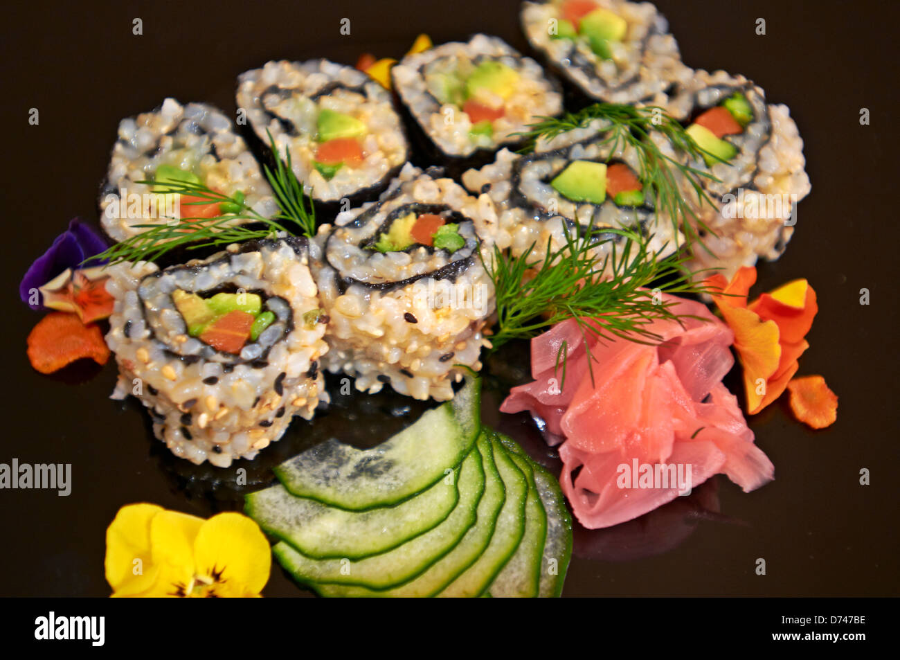 -Japanese Food- Makis Stock Photo - Alamy