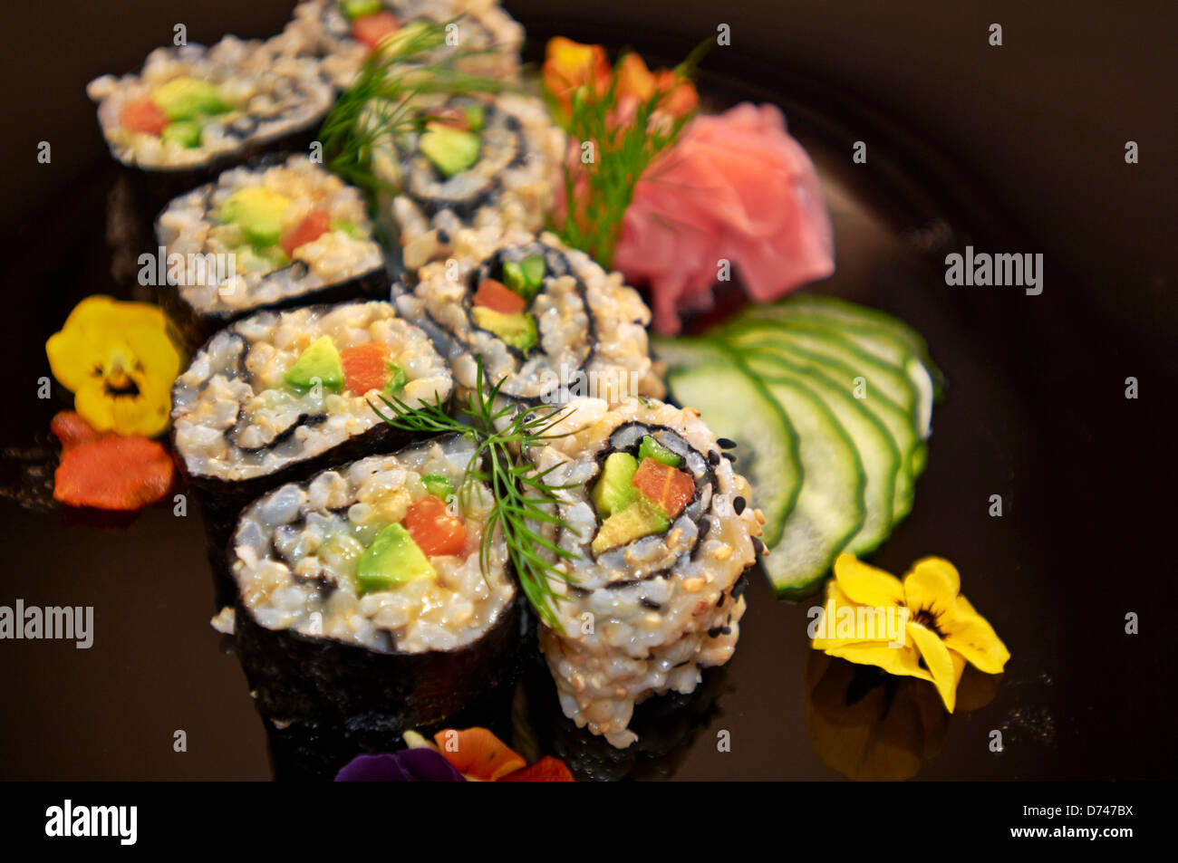 -Japanese Food- Makis Stock Photo - Alamy