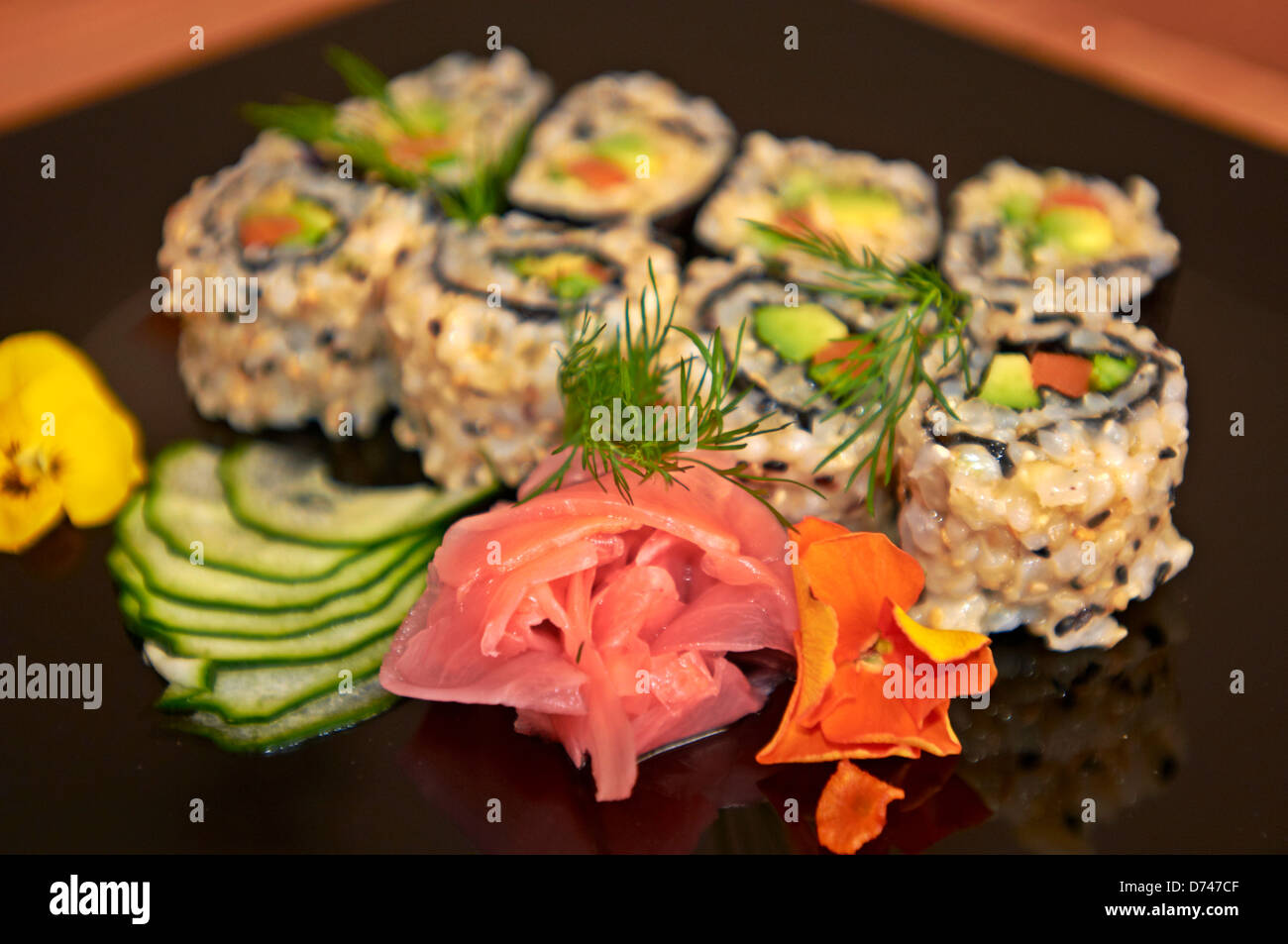 -Japanese Food- Makis Stock Photo - Alamy