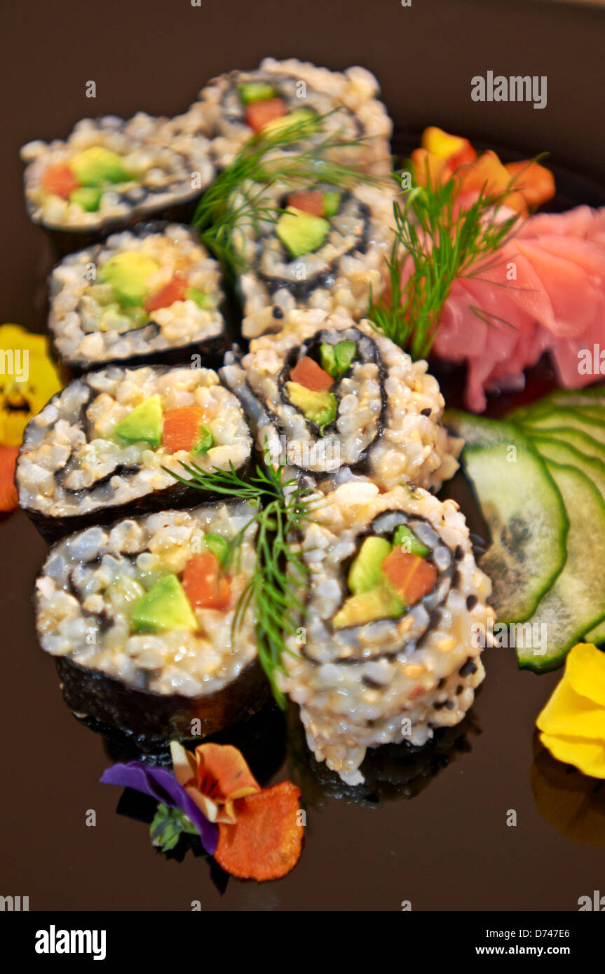 -Japanese Food- Makis Stock Photo - Alamy