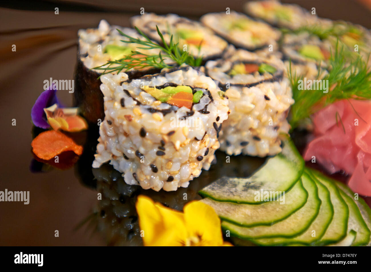 -Japanese Food- Makis Stock Photo - Alamy