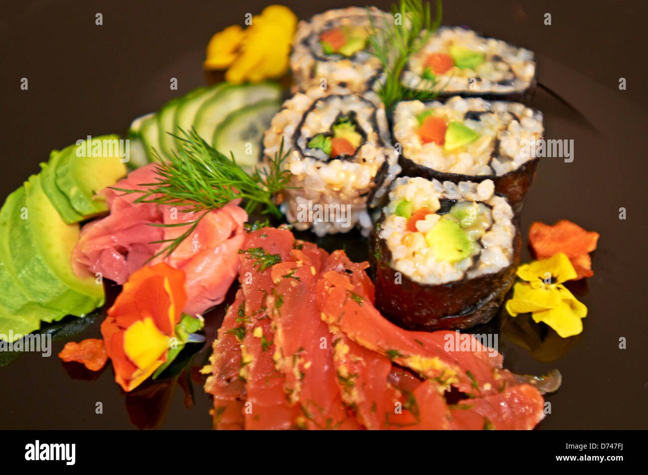 -Japanese Food- Makis Stock Photo - Alamy